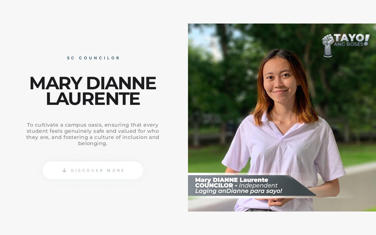 Mary DIANNE Laurente for SC Councilor